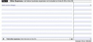How To Fill Out Your 2021 Schedule C (With Example)