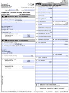 How to Complete Form 1120S & Schedule K-1 (With Sample)