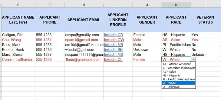 Applicant Tracking Spreadsheet: Free Excel Templates