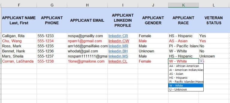 Applicant Tracking Spreadsheet: Free Excel Templates