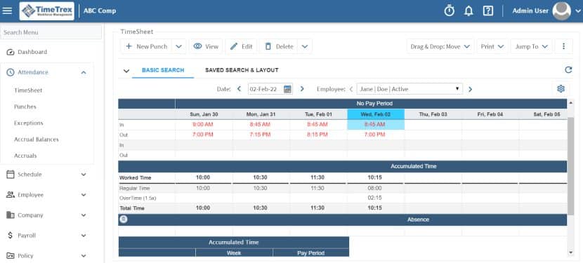 TimeTrex Review: Is It Right for Your Business?