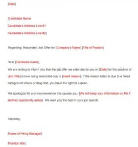 How to Rescind a Job Offer in 5 Steps [+ Free Letter Template]