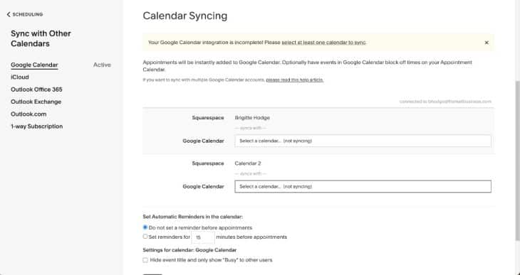 How to Use Squarespace Scheduling in 6 Easy Steps
