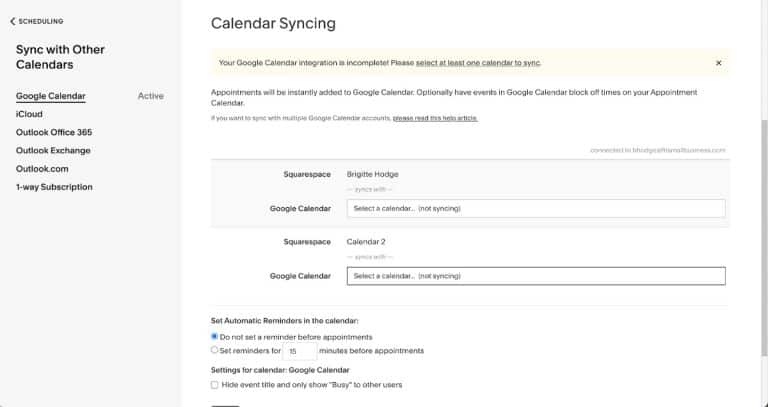 How to Use Squarespace Scheduling in 6 Easy Steps