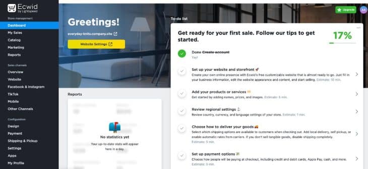 How to Set Up an Ecwid Store in 7 Easy Steps