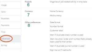 How To Set Up Advanced Settings in QuickBooks Online