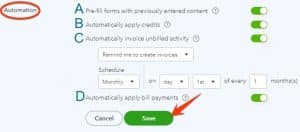 How To Set Up Advanced Settings in QuickBooks Online