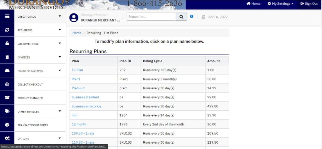 Durango Merchant Services Review: Pricing & Features