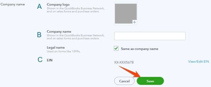 How To Set Up Company Information in QuickBooks Online