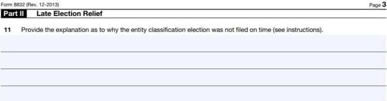 IRS Form 8832 Instructions & FAQs