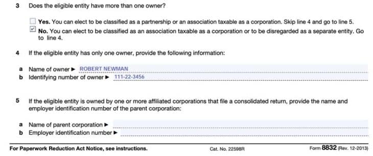 IRS Form 8832 Instructions & FAQs