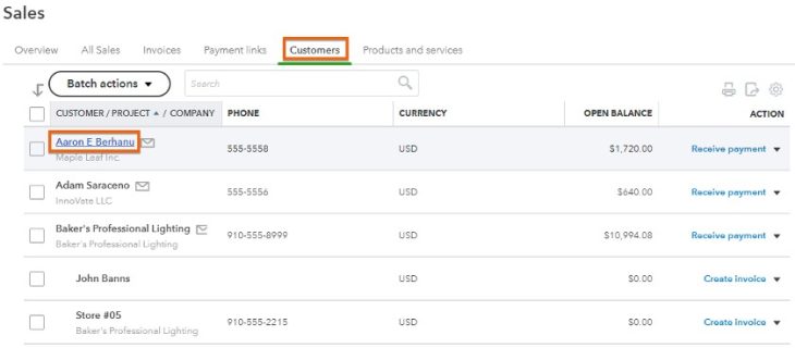 How To Receive Payments in QuickBooks Online