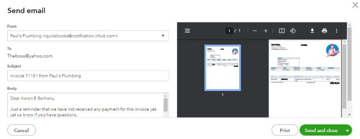 How To Create and Send Invoices in QuickBooks Online