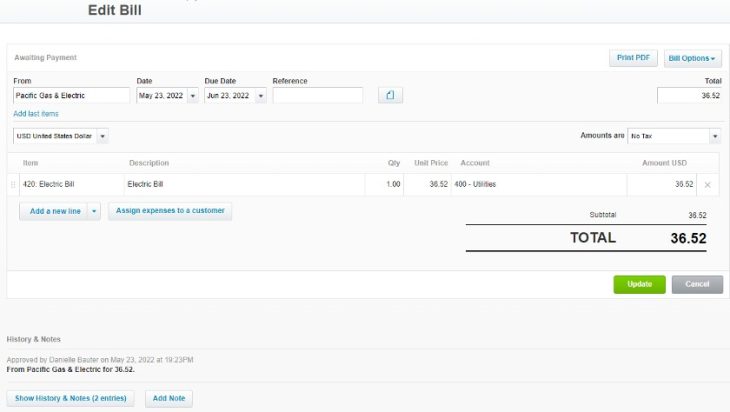 How To Track and Pay Bills in Xero