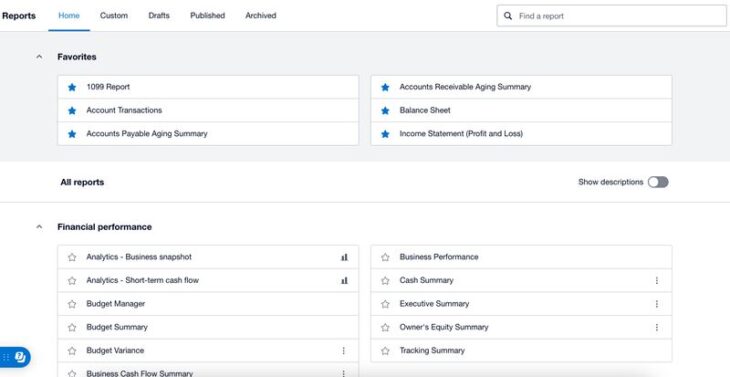 How to Create and Print Custom Reports in Xero