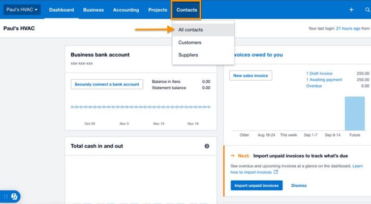 How to Manage Customers & Create Invoices in Xero