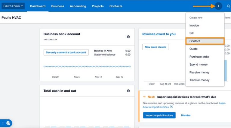 How to Manage Customers & Create Invoices in Xero