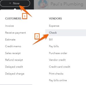 How To Write & Print Checks in QuickBooks Online