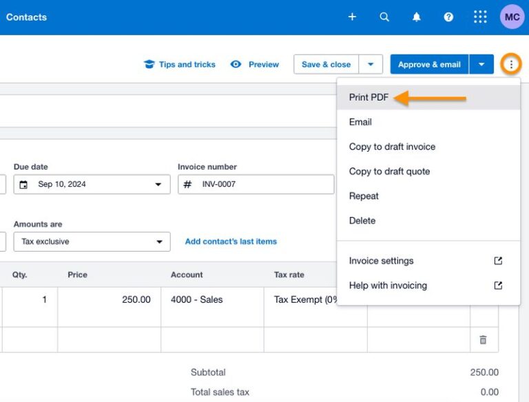 How to Manage Customers & Create Invoices in Xero