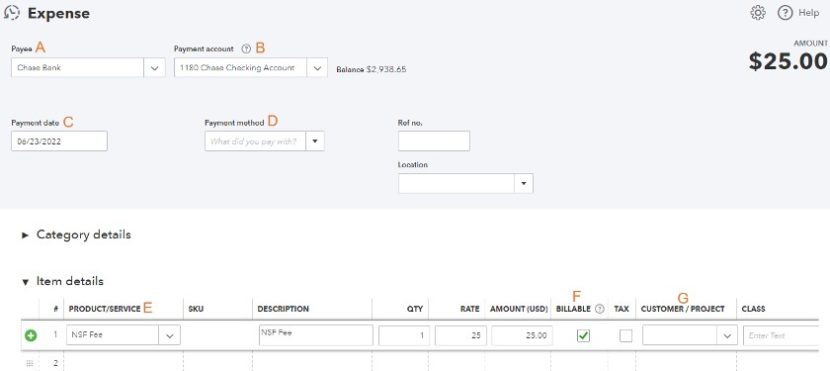 How To Record a Bounced Check in QuickBooks Online