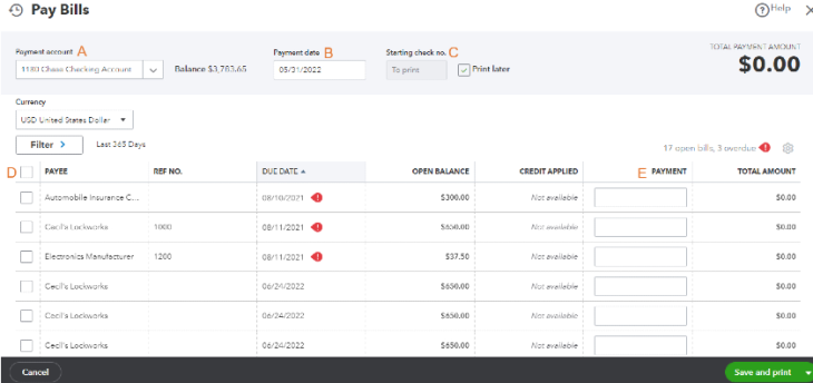 How To Pay Bills in QuickBooks Online