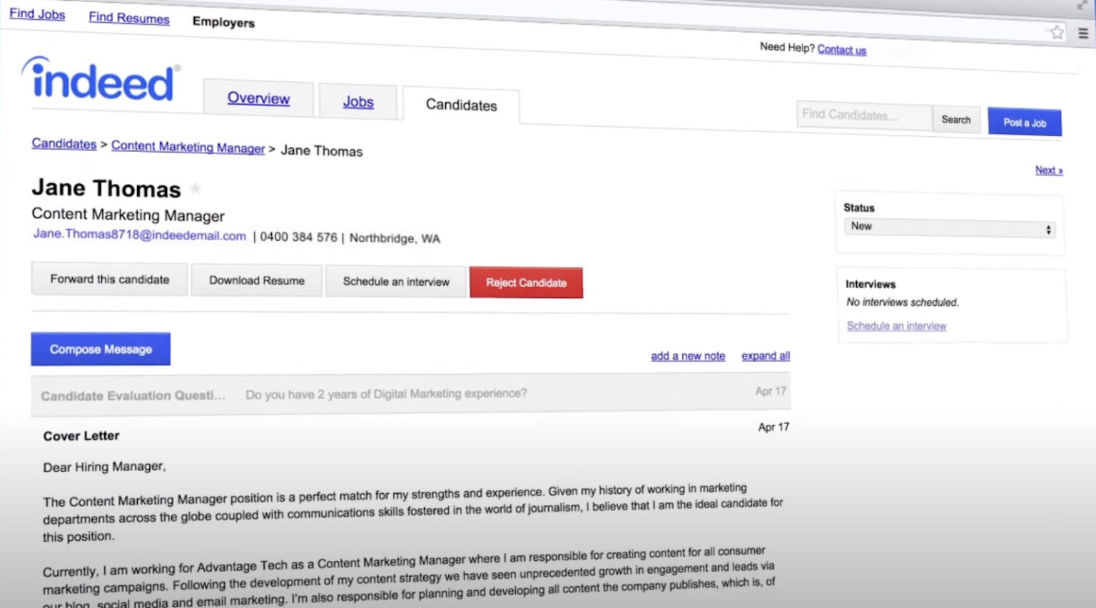 Indeed Review: Features, Pricing and User Ratings