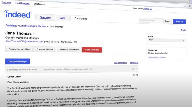 Indeed Review: Features, Pricing and User Ratings