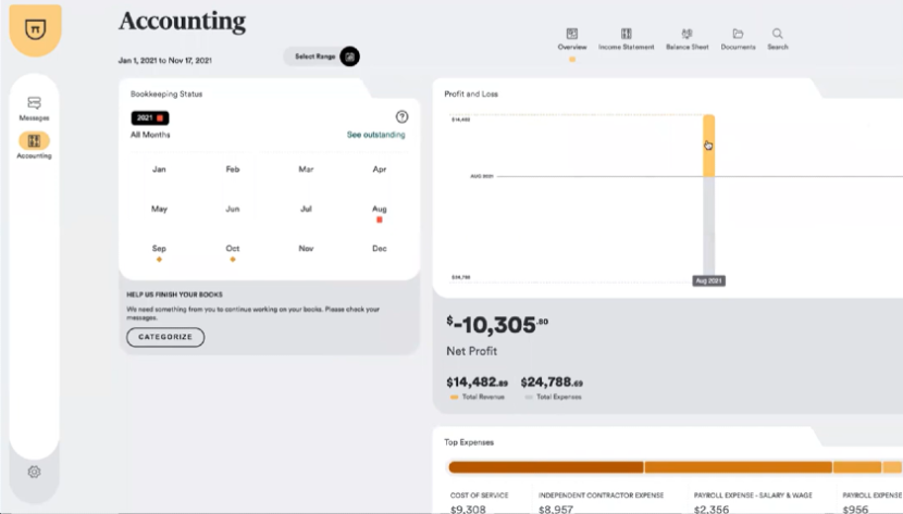 Bench Accounting vs Merritt Bookkeeping Comparison