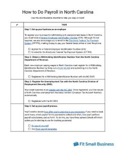 How To Do Payroll in North Carolina: Detailed Guide for Employers