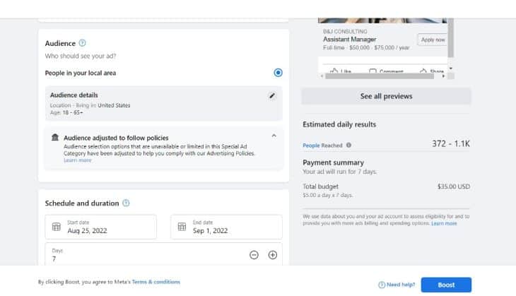 How to Post a Job on Facebook in 5 Steps