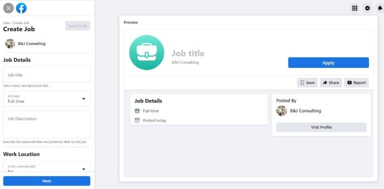 How to Post a Job on Facebook in 5 Steps
