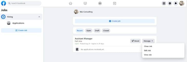 How to Post a Job on Facebook in 5 Steps