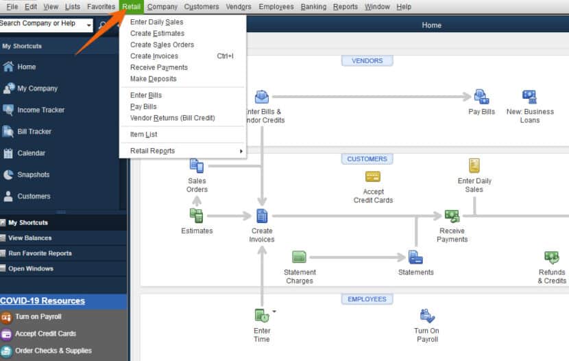 QuickBooks Premier Retail Edition Review: Features & Pricing