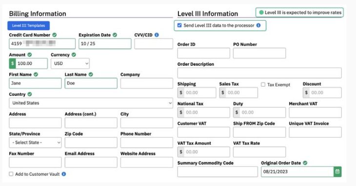 Level 2 and Level 3 Credit Card Processing Explained