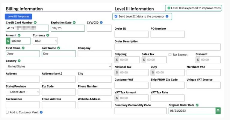 Level 2 and Level 3 Credit Card Processing Explained