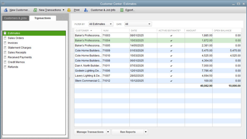 QuickBooks Contractor Review: Features & Pricing