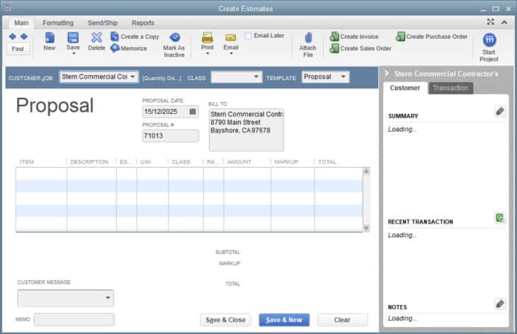QuickBooks Premier Professional Services Edition Review