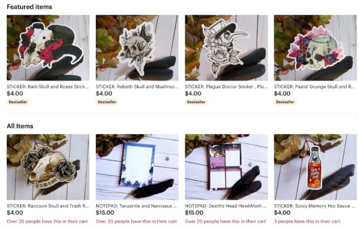 10 Best Selling Items on Etsy for 2024