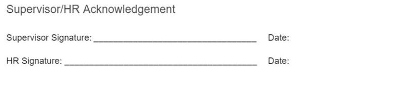 Employee Write-up Form Template + How to Deliver a Write-up