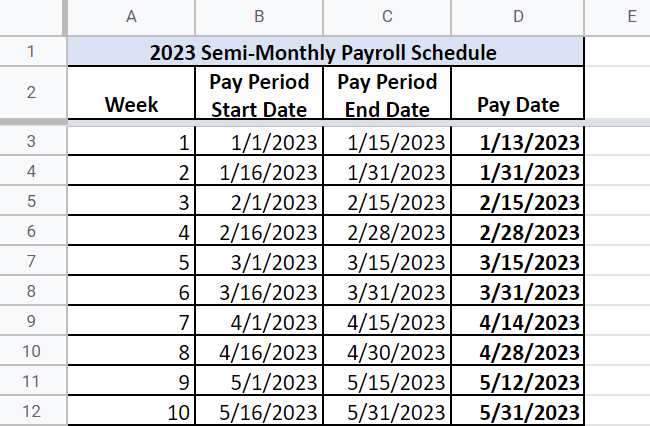 Expedia Pay Period Calendar 2023 Pay Period Calendars