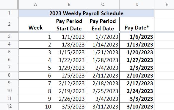 Bath Body Works Pay Period Calendar 2023 Pay Period Calendars
