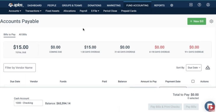Aplos Review: Features, Pricing & Alternatives