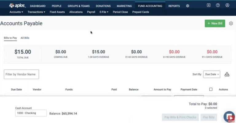 Aplos Review: Features, Pricing & Alternatives