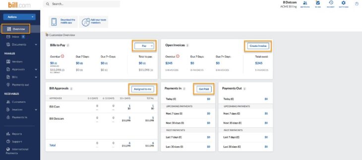 BILL vs QuickBooks Online 2023 Comparison
