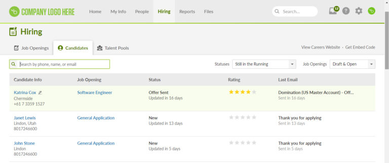 BambooHR Review: Pricing, Features, and Pros & Cons