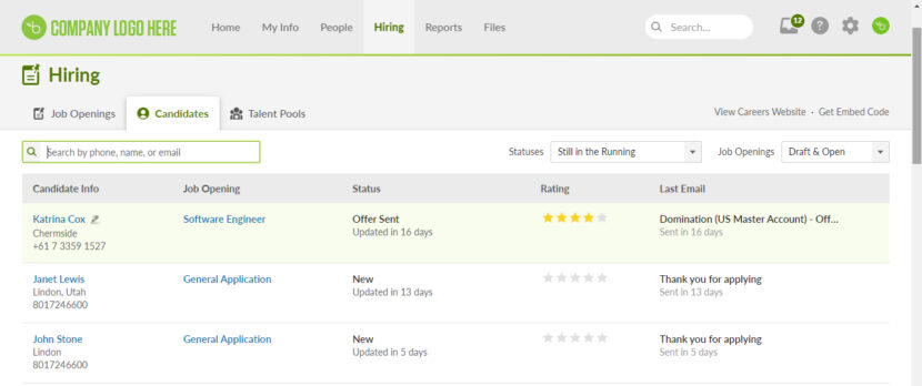 BambooHR Review: Pricing, Features, and Pros & Cons