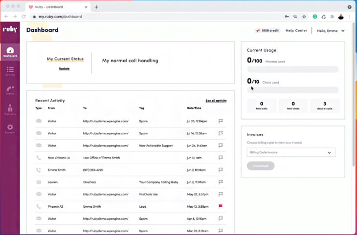 Ruby Receptionist Review: Features & Alternatives