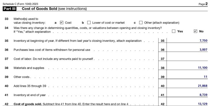 How To Fill Out Schedule C in 2024 (With Example)