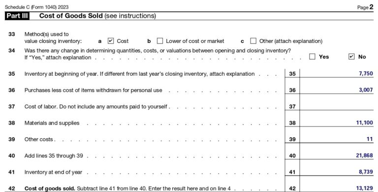 How To Fill Out Schedule C in 2024 (With Example)