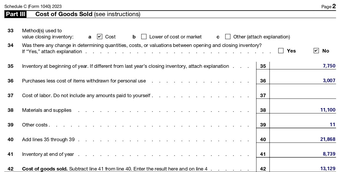 How To Fill Out Schedule C in 2024 (With Example)